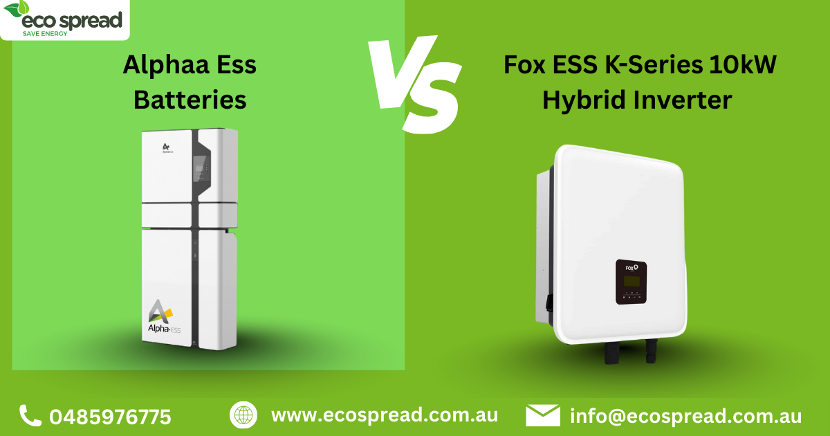 Alpha ESS Batteries vs Fox ESS K-Series 10kW Hybrid Inverter